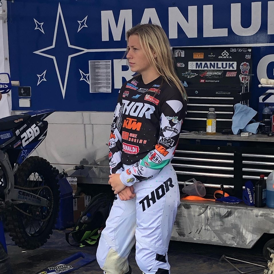 Avrie Berry- racing 3 WMX Championships in 2 continents- winning 2 so ...