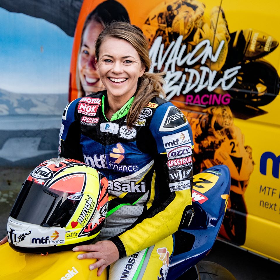 Avalon Biddle recharged to battle with the best in 2020 NZSBK Series ...