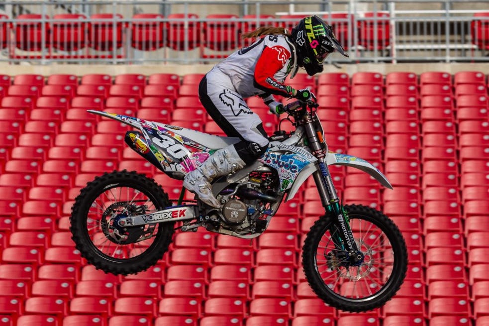 Jordan Jarvis raced debut 2020 WMX Round One and showed plenty of ...