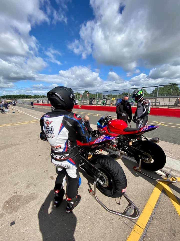 Finally arrived- Shane Richardson final test sessions before British ...