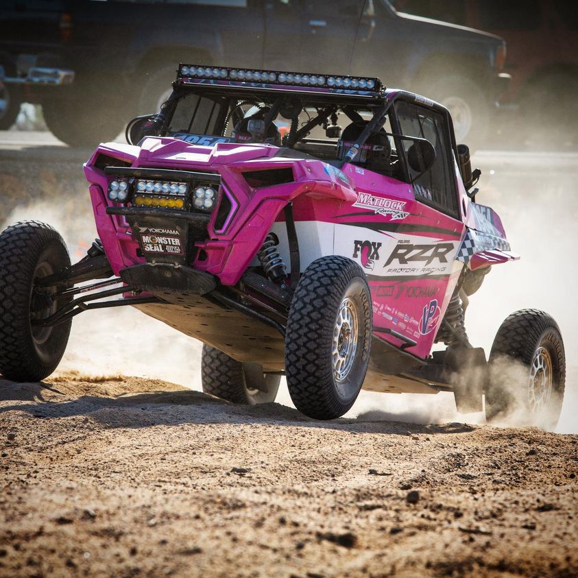 Kristen Matlock competes in Dakar Rally 2021 with Polaris RZR Factory ...