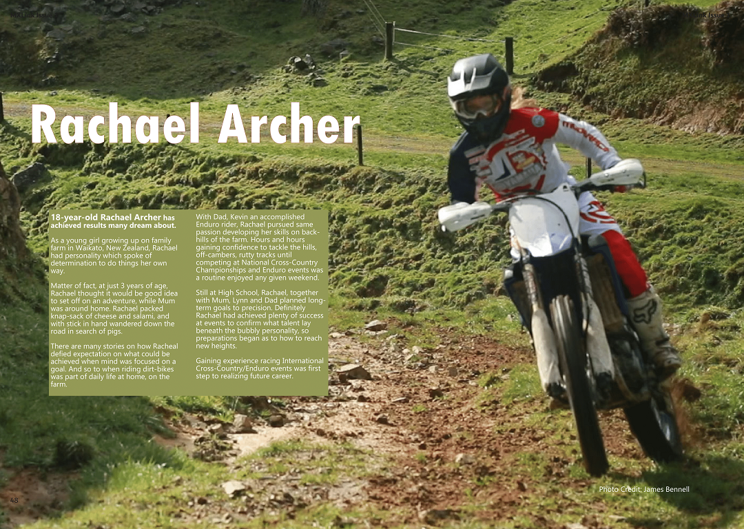 Rachael Archer achieved fantastic results in 2020 GNCC WXC- sneak peek #3 in Women in Motorsport ...
