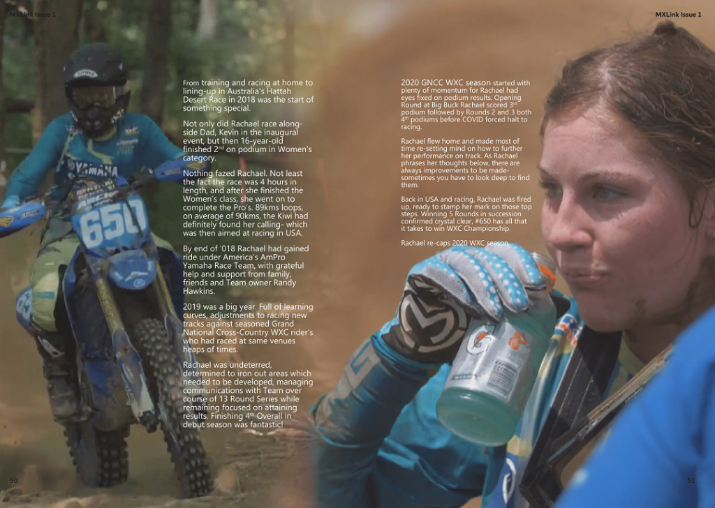Rachael Archer achieved fantastic results in 2020 GNCC WXC- sneak peek ...